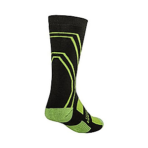 Under Armour Men's Scent Control Cushion Crew Socks, Rifle Green/Velocity Green, Medium