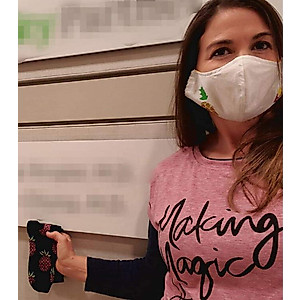 Making Magic Happen Shirt Women Short Sleeve Cute Funny Vacation Tee T-Shirt M Pink