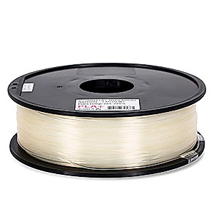 Inland PLA Plus (PLA+) 3D Printer Filament 1.75mm - PLA Pro Dimensional Accuracy +/- 0.03 mm - 1 kg Spool (2.2 lbs) – Fits Most FDM/FFF Printers – Odor Free, Clog Free 3D Printing Filaments - Natural
