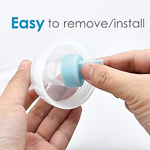 Maymom 8 Count Duckbill Valves for Spectra S1 Spectra S2 Spectra 9 Plus. Not Original Spectra Pump Parts Replace Spectra Duckbill Valve Not Original Spectra S2 Accessories Work w/Spectra (8 ct Blue)