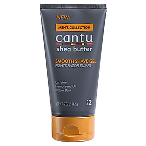 Cantu Mens Smooth Shaving Gel 5 Ounce (147ml) (2 Pack)