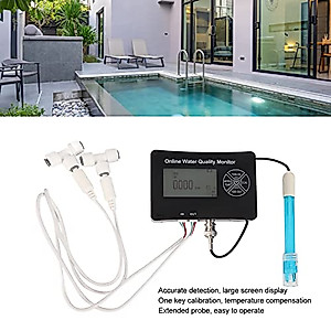 Temperature and Humidity Tester Accurate Wall Mounted Water Quality Monitor for Aquaculture