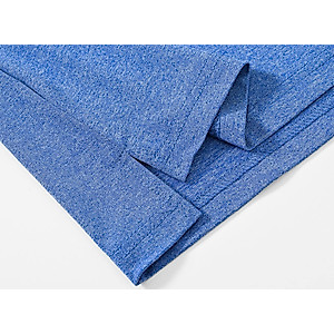 BGOWATU Women's Long Sleeve Golf Polo Shirts Quarter Zip Pullover UPF 50 Sun Shirt for Women Dry Fit Running Tops Dark Blue M