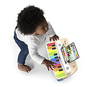 Baby Einstein Together in Tune Piano​ Safe Wireless Wooden Musical Toddler Toy, Magic Touch Collection, Age 12 Months+