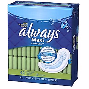 Always Maxi Long Pads - Super - 42 ct