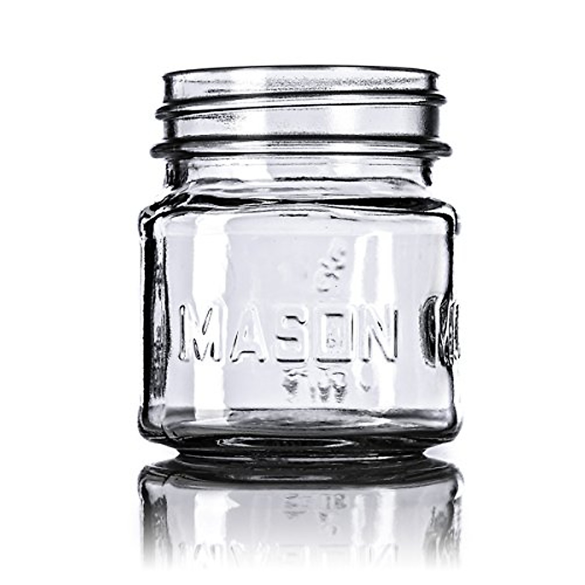 8 oz Mason Jars with 1 piece lids (12-Count) Food-Grade Safe, Versatile