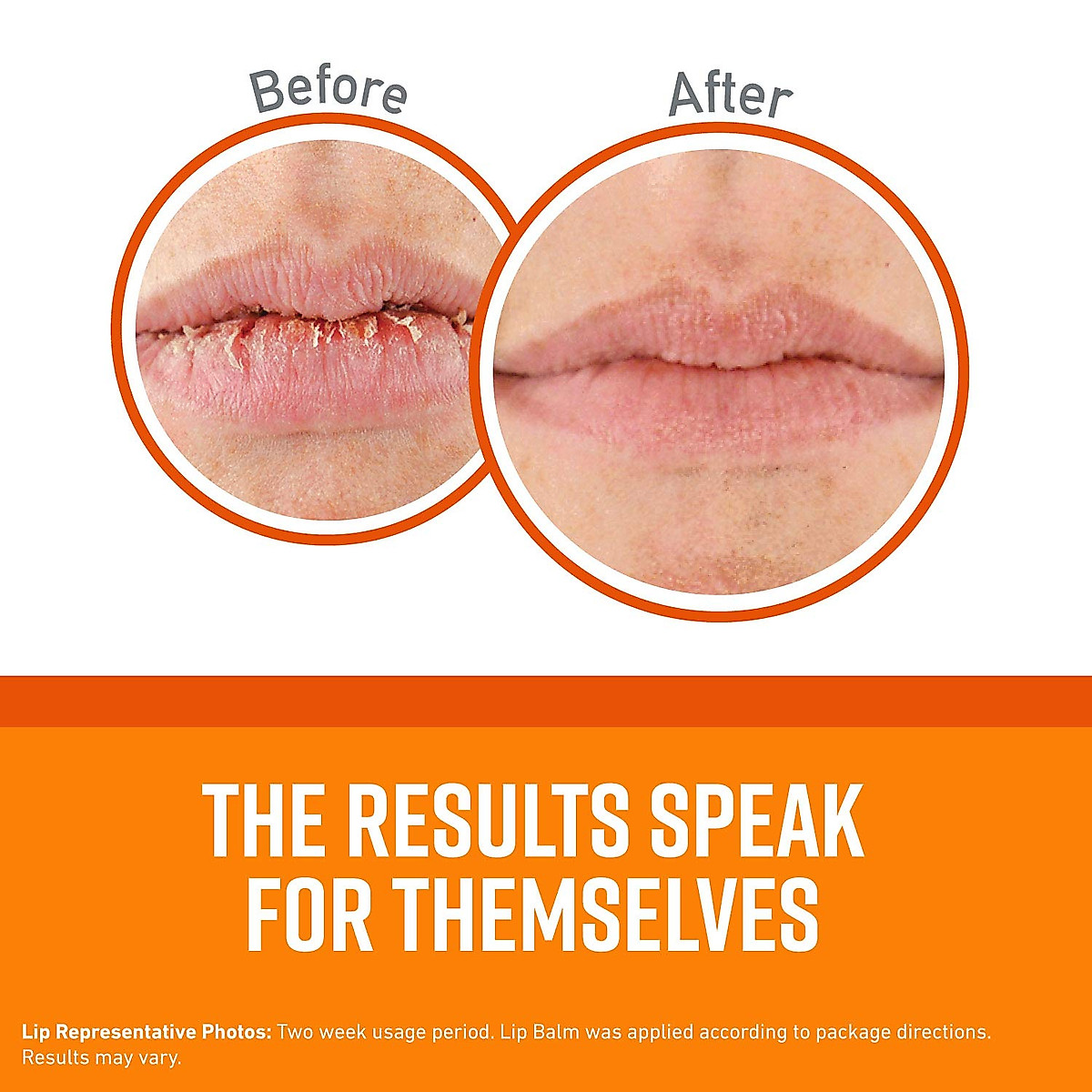 O'Keeffe's Unscented Lip Repair Lip Balm for Dry, Cracked Lips, Stick, (Pack of 1)