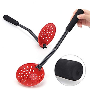 OUKENS Other Fishing Tools and Accessories Fishing Scoop, 2pcs Fishing Tackles & Equipment Foldable Plastic Non-Slip Winter Ice