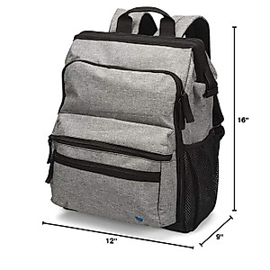 Nurse Mates Ultimate Back Pack Bag (Grey Linen)