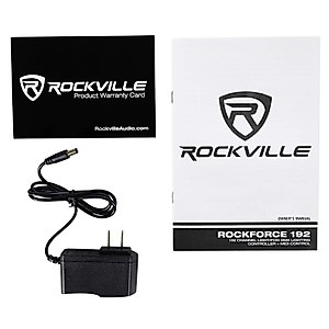 Rockville ROCKFORCE 192-Channel Light/Fog DMX Lighting Controller