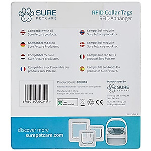 Sure Petcare - SureFlap - SureFeed Pack of Two SureFlap RFID Collar Tags
