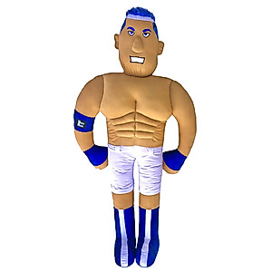 Wrestle Mates 4 Foot Tall Large Stuffed Wrestling Doll (Raz Blue Hair Dummy