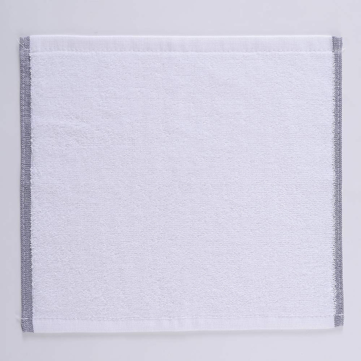 Wenzhi Cotton Dish Cloths for Kitchen, Absorbent Dish Rags Size 12x12 Pack of 8 Grey