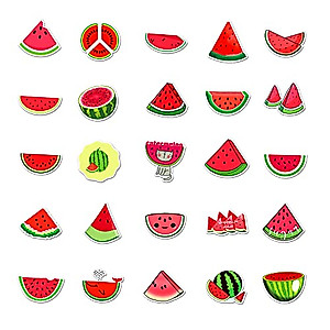 50PCS Watermelon Stickers, Kids’Stickers,Water Bottle Stickers,Laptop Stickers, Skateboard Stickers,Luggage Stickers,case Stickers,Waterproof Stickers,Gift Stickers,DIY Stickers for Kids,Teens