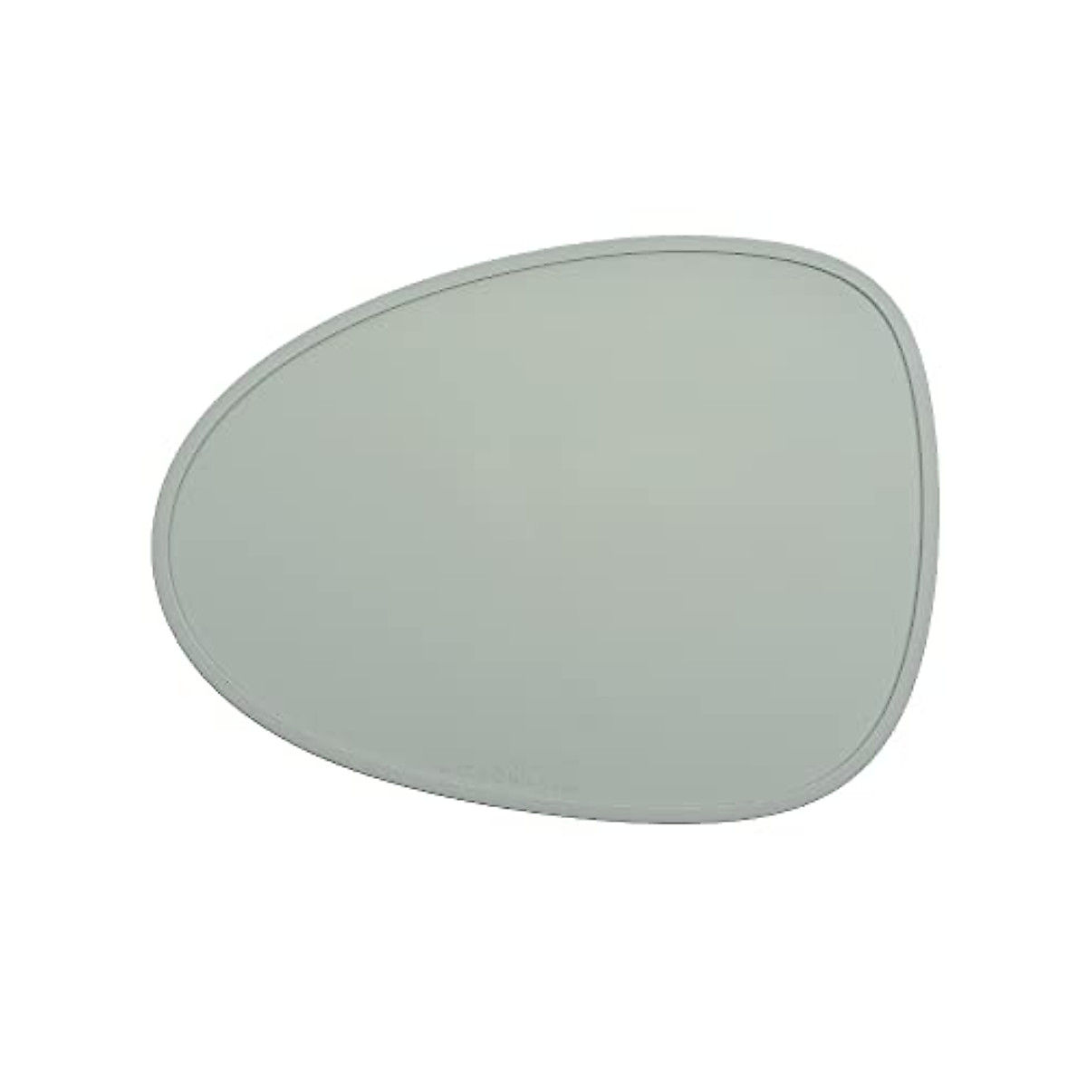 Willow + Sim Silicone Placemat for Kids - Travel Placemats for Toddlers, Non Slip Silicon Mat for Baby Eating, Best Kids Placemats for Dining Table Spills & Mess, Round, Nonslip, Safe & Easy to Clean