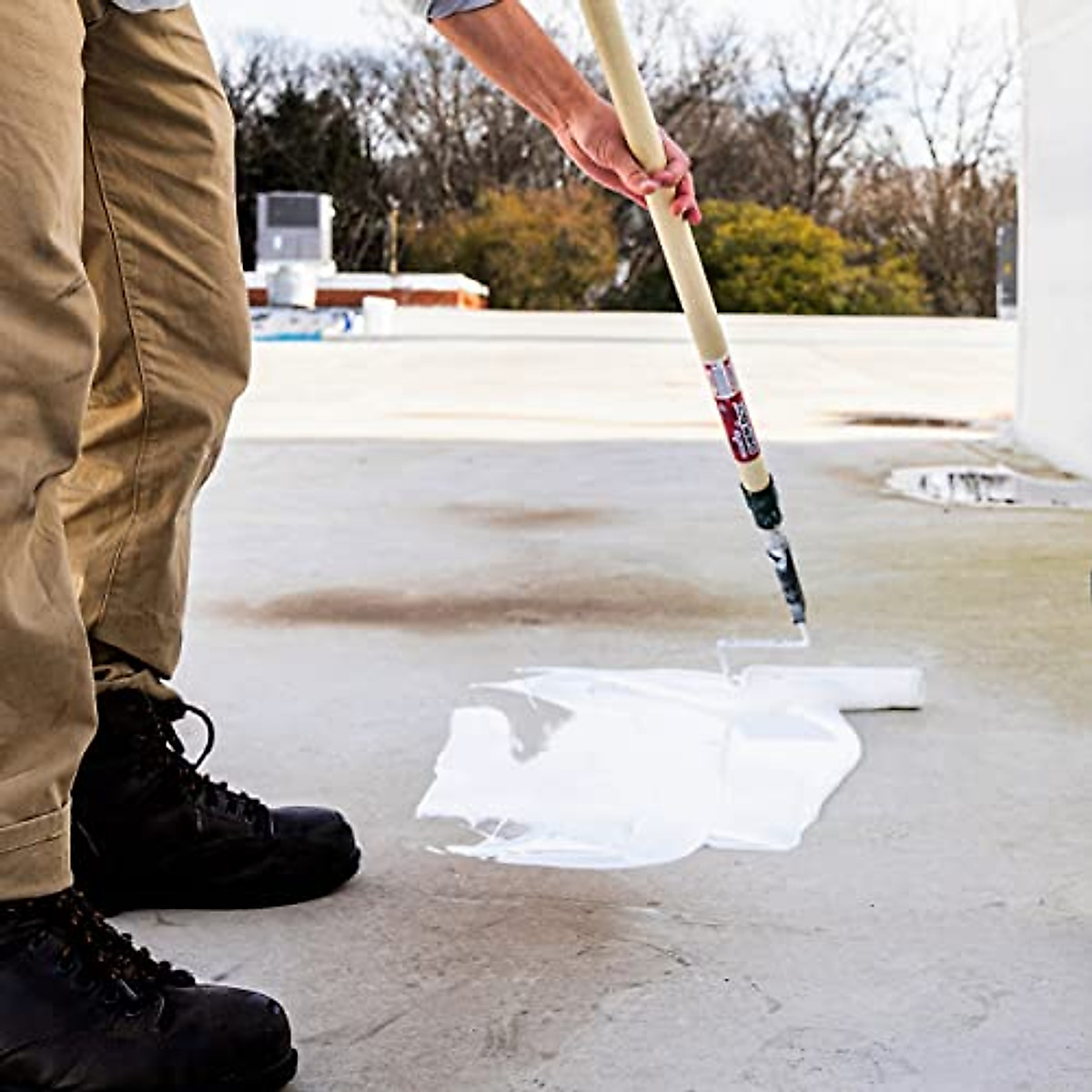 AMES RESEARCH LABORATORIES MSS1 Maximum Stretch Roof Coating, 1 Gallon, White