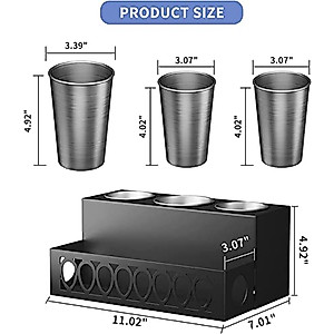 KOPOGTY Bathroom Organizer Cosmetic Organizer Multifunctional Organizer Toiletries Organizer Hair dryer storage rack bracket bathroom finishing kit