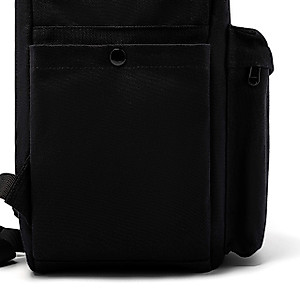 Chrysansmile Canvas Backpack for Women Casual Outdoors College Travel Daypack 15.6 Inch Laptop Backpacks - Black