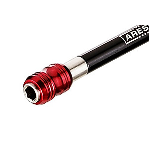 ARES 70206 - Drill Extension Bit Holder - 6-Inch Quick Release - Works With All 1/4-Inch Drive Bits - Quick Release Mechanism Makes Changing Bits a Breeze