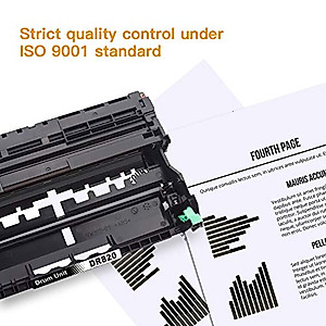 E-Z Ink (TM) Compatible Drum Unit Replacement for Brother DR820 DR 820 DR-820 compatible with HL-L6200DW MFC-L5900DW HL-L5100DN MFC-L5800DW MFC-L5700DW HL-L5200DWT MFC-L6700DW HL-L5200DW (1 Drum Unit)