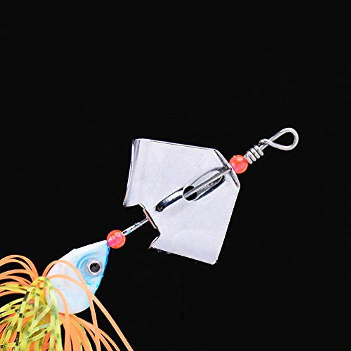 BESPORTBLE 5pcs Spinner baits Hard Fish Lures Lures trolling Spoons Lures Spinner Lures Spoon Lures Bionic Fishing to Rotate