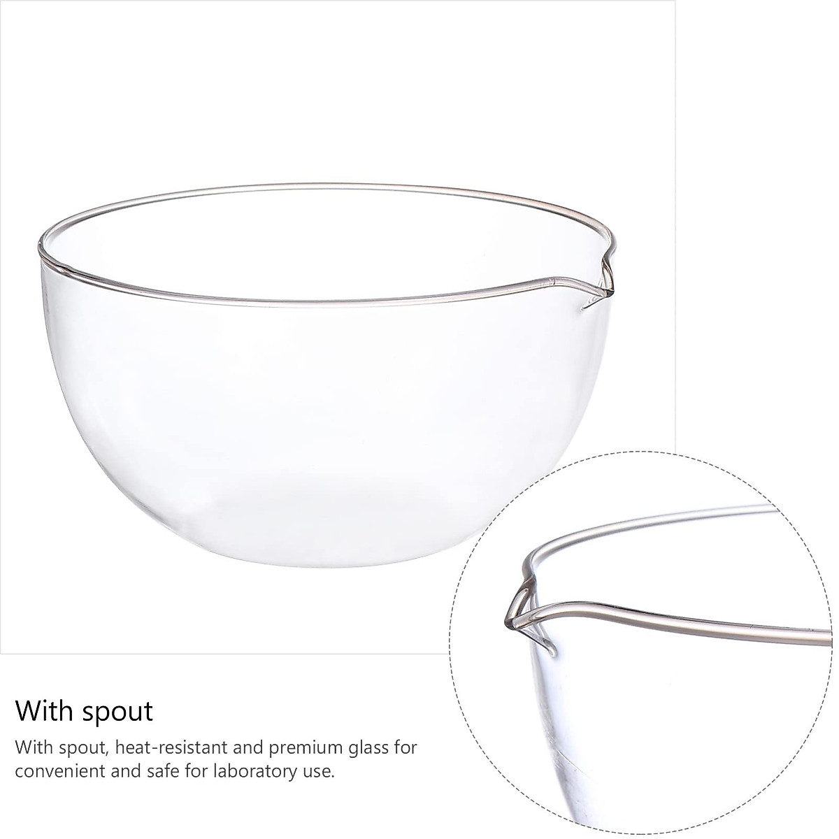 ULTECHNOVO 3 Pcs Evaporating Dish Lab Tools Glass Ceramics Tools Evaporation Basin Crystallizing Basin Over The Door Organizer Laboratory Dish Basin for Lab Pouring Bowl Ks3 Mix Round Basin