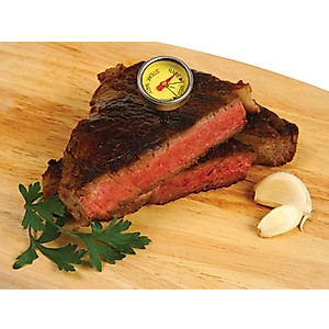 Norpro Mini Steak Thermometers, Set of 4, Silver