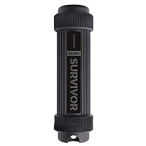 Corsair Flash Survivor Stealth 1TB USB 3.0 Flash Drive, Black