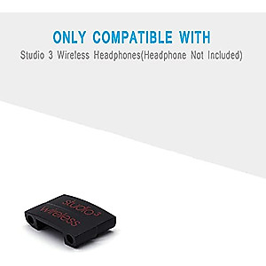 Replacement Headband Metal Folding Hinge Clip Cover Pin Repair Parts Set Compatible with Studio 3 Studio 3.0 Wireless Over-Ear Headphones (Black+Red)