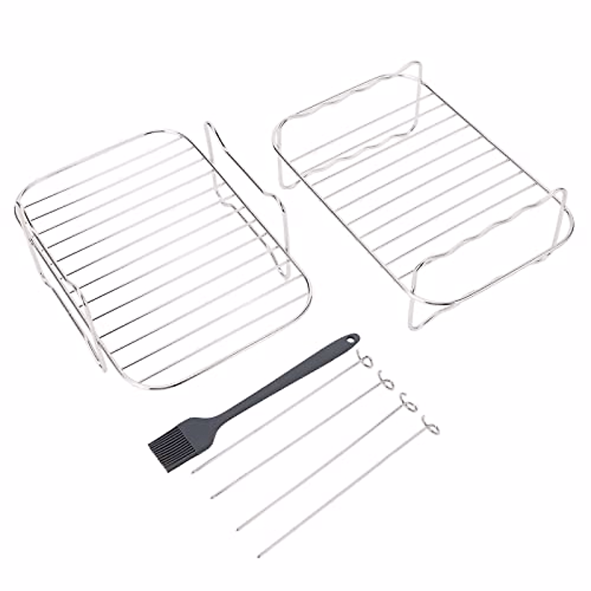 Fryer Rack, Fryer Metal Rack Non Stick Coating for Kitchen