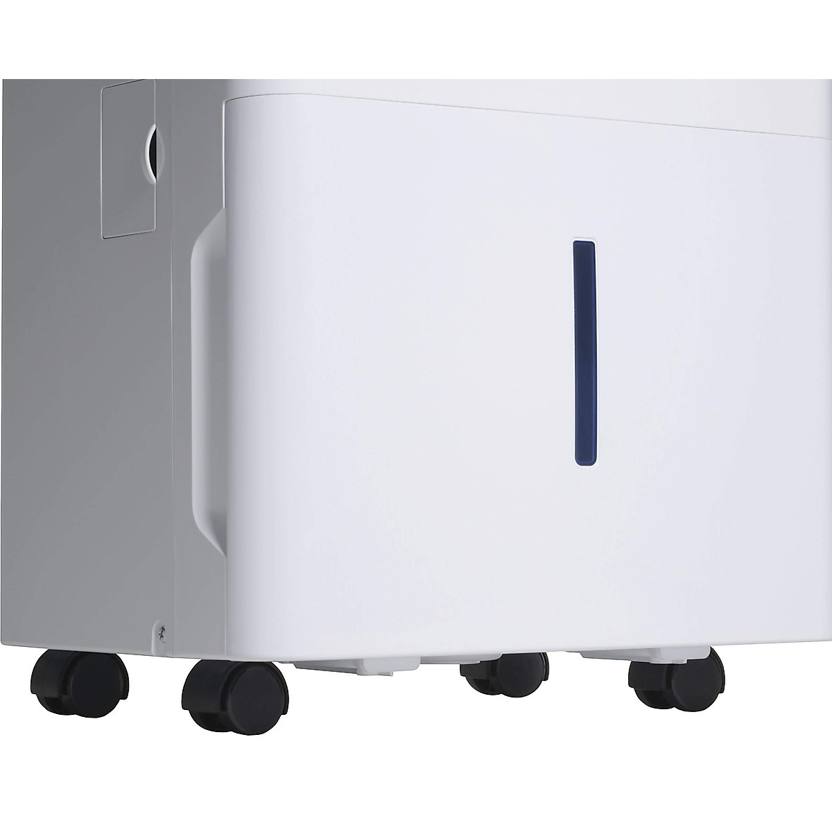 GE 35 Pint Portable Room Dehumidifier with Humidistat & 3 Fan Speeds for Bathroom, Bedroom, Basement, and Home Very Damp Spaces, White (Renewed)