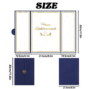 Trgowaul Retirement Party Decorations, Happy Retirement Guest Book Alternative, Funny Retirement Party Signature Certificate, Card Congrats Retired Party Supplies Gifts Sign for Men Women Coworkers