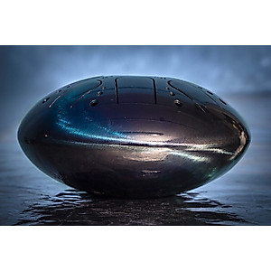 Tank Drum Kosmosky 9" (22 cm) KSY-131 "Mirror spiral" E minor/Hand Pan/Steel Drum/Tongue drum/Singing bowl