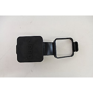 Genuine Jeep Accessories 82208453AB Hitch Receiver Plug, black