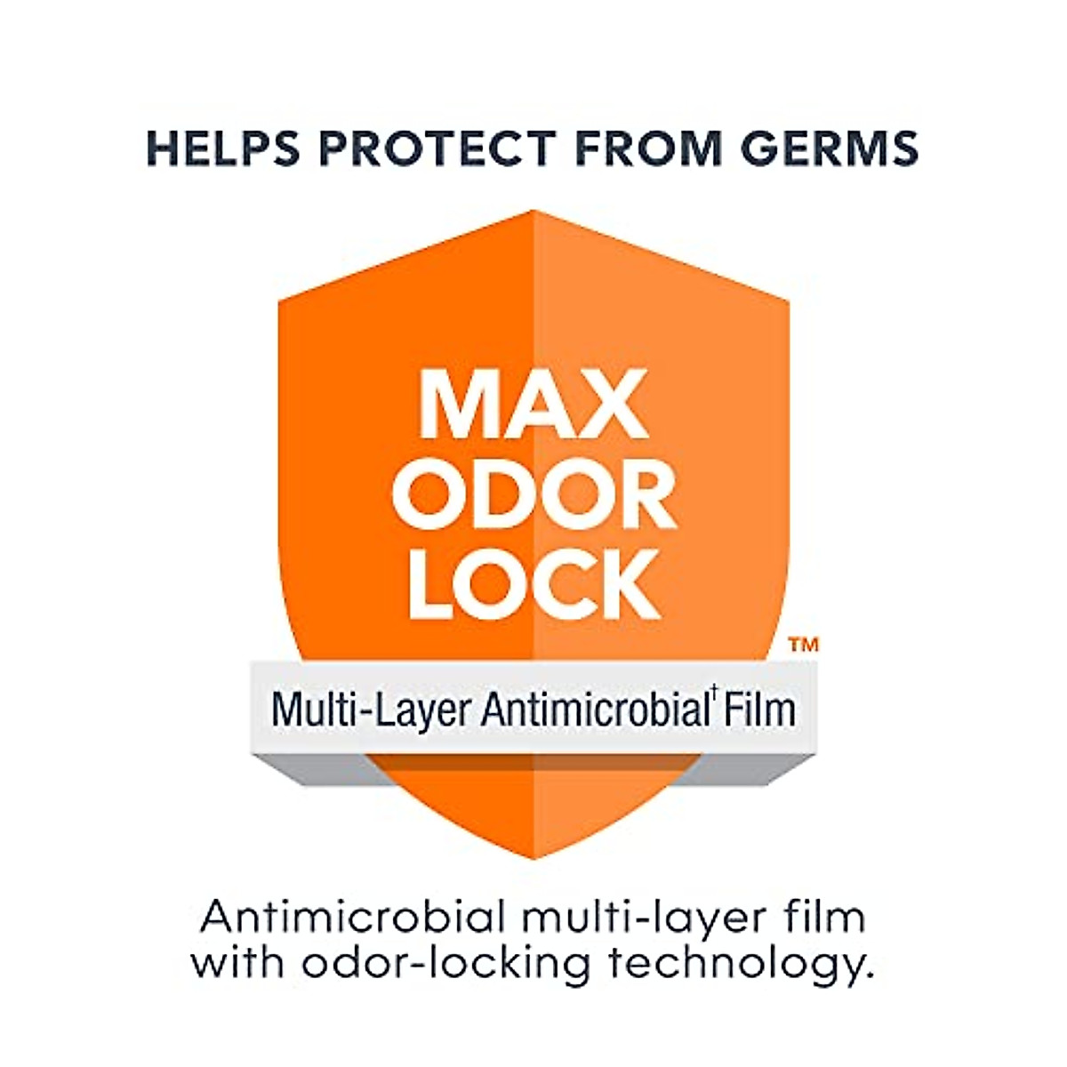 Diaper Genie Bags Refills 270 Count (Pack of 8) with Max Odor Lock | Holds Up to 2160 Newborn Diapers