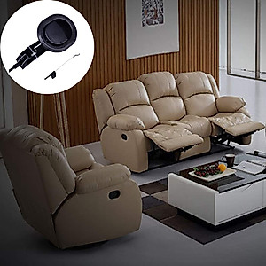Yoogu Sofa Chair Recliner Pull Handle with Release Cable Mechanism Replacement Parts Fits Most Couch Sofa Chair Furniture