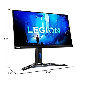 Lenovo Legion Y27q-30 27" WQHD WLED LCD Monitor - 16:9 - Raven Black
