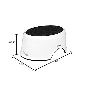 Joovy StepTool, Toddler Step Stool, Holds Up To 300 lbs, White