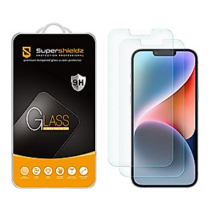 Supershieldz (2 Pack) Anti Glare (Matte) Screen Protector Designed for iPhone 14 Plus/iPhone 13 Pro Max (6.7 inch) [Tempered Glass] 0.33mm, Anti Fingerprint, Anti Scratch, Bubble Free