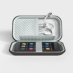 MP3 MP4 Player Case for Innioasis MP3 Player 4 inch Full Screen Touch G1 Music Player Fit for Earbuds, USB Cable, Memory Card