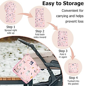 Car Seat Cover Baby, Minky Baby Car Seat Cover, 3 in 1 Carseat Sover for Winter, Winter Carseat Cover for Baby with Storage Bag…