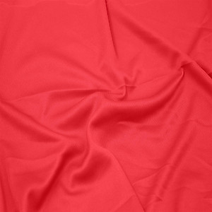 Texco Inc 60" Wide 100% Polyester Interlock Lining – Lightweight Knit Fabric by The Yard for Apparel, Clothing, Draperies, School Projects, Party Decorations, and DIY, Red #178 1 Yard