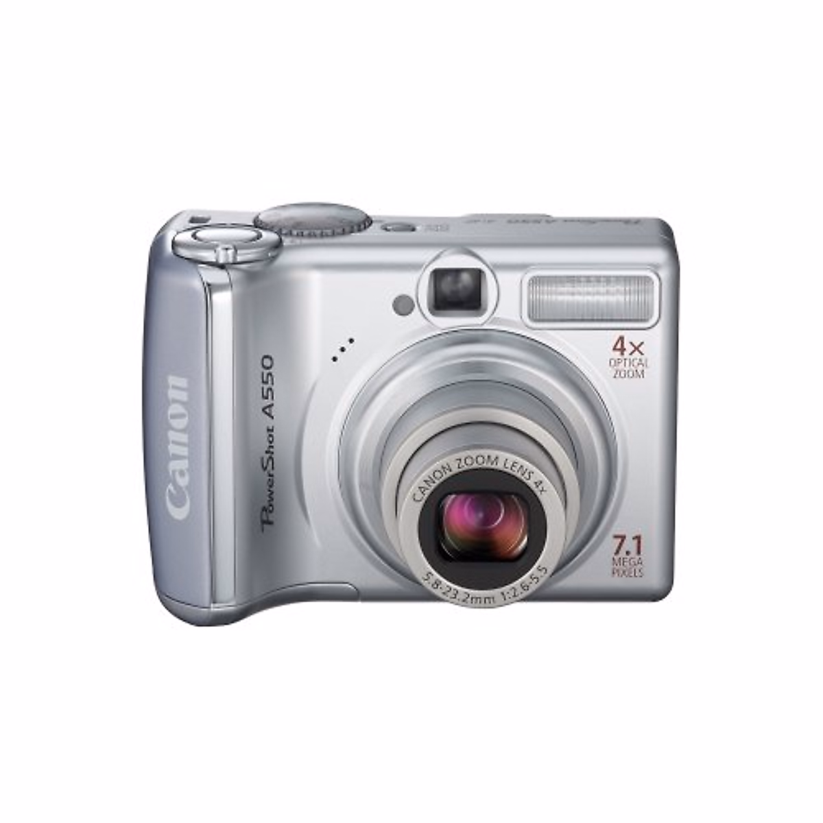 Canon PowerShot A550 7.1MP Digital Camera with 4x Optical Zoom