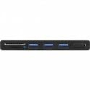 InLine 35393 MultiHub Surface Pro 4/5/6 3-Port USB 3.2 Type-A Female HDMI 4K Card Reader Black