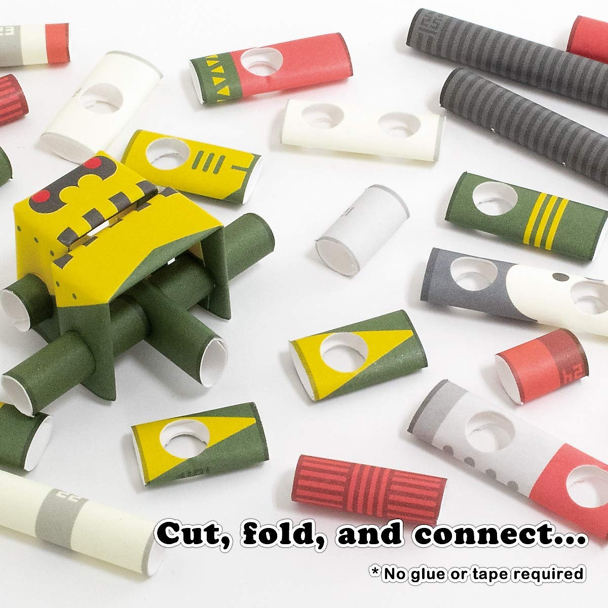 PIPEROID DIY 3D Puzzle Paper Craft Kit Value Pack 3 pcs Set Japanese Arts and Craft Kit for Kids and Adults - Birthday Gift and Party Favor for Origami Paper Craft Enthusiasts