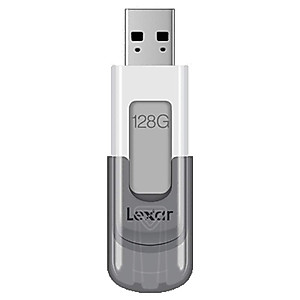 Lexar LSD64GCB1NL633 2-Pack Professional 633x 64GB UHS-1 Class 10 SDXC Memory Card Bundle 128GB JumpDrive V100 USB 3.0 Flash Drive