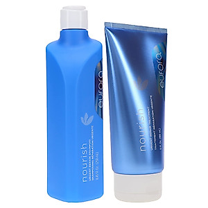 Eufora Nourish Urgent Repair Shampoo 8.45 oz & Urgent Repair Treatment 6 oz With Beautify Comb