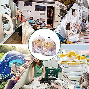 Mesh Wash Bags Laundry Bags, Mesh Laundry Bag, Travel Laundry Bags, College Laundry Bag, Drawstring Design Wash Bags for Blouse, Baby Clothes, Underwear, Dirty Clothes Package(30x40/40x50cm)