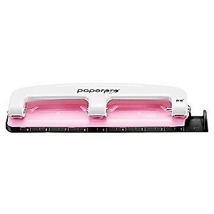 Bostitch EZ Squeeze INCourage 12 Three-Hole Punch, No Jam Technology, AMAX Spirit Foundation