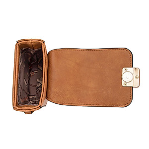 Montana West Small Crossbody Cell Phone Purse for Women RFID Blocking Cellphone Wallet Purses Travel Size MWC-207TAN